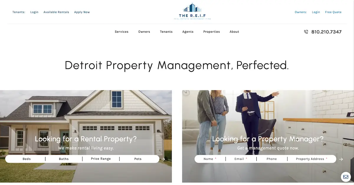 Detroit Property Managers | The REIF